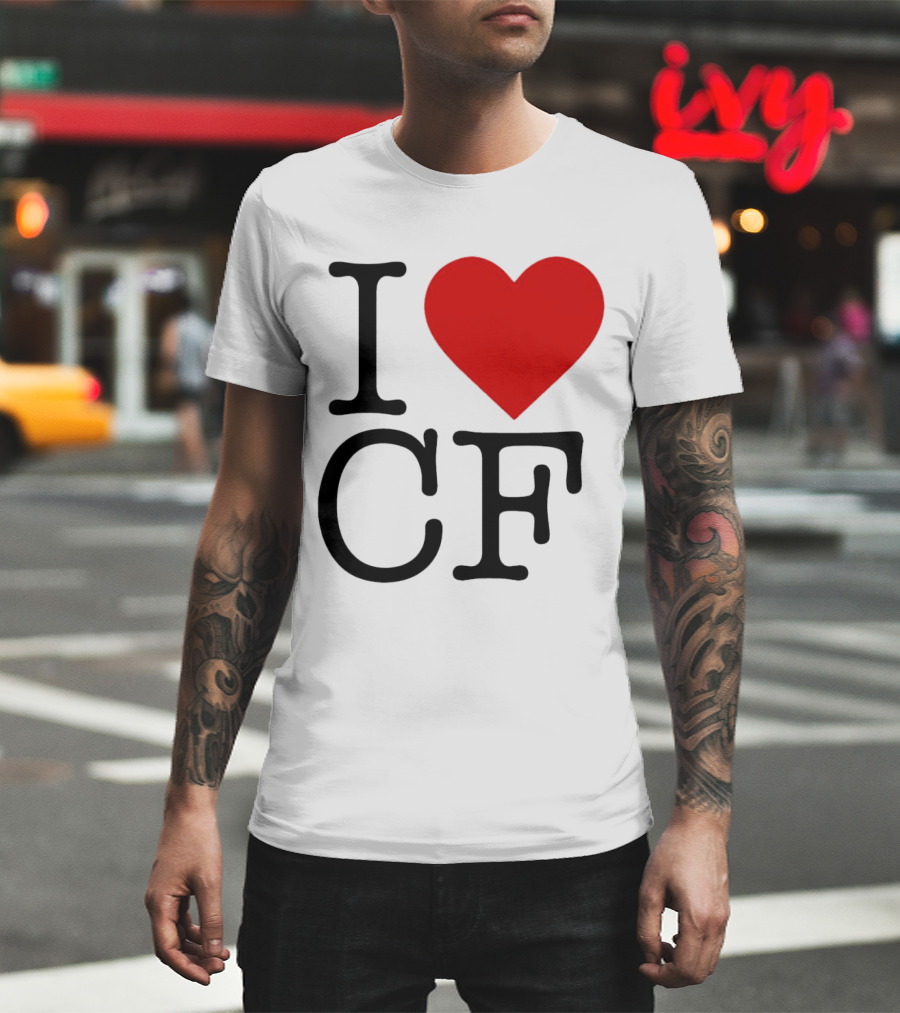 I Heart Charlotte Folk CF T-Shirt