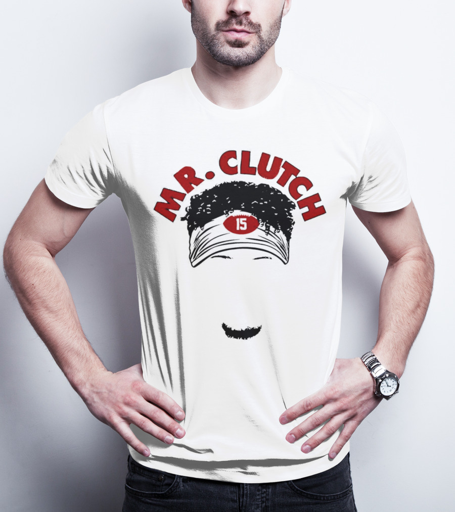 M.R. Clutch 15 Kansas City Chiefs Patrick Mahomes T-Shirt