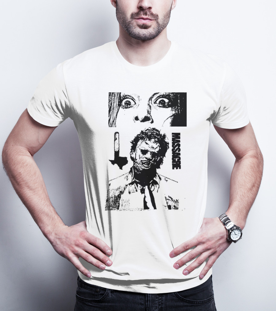 San Antonio Sharpist Texas Chainsaw Massacre Horror Face Knife Texas T-Shirt