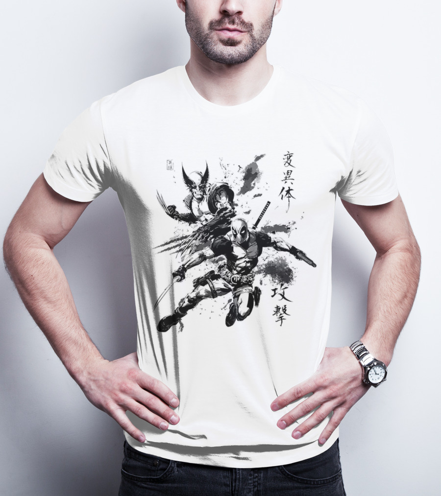 Deadpool Wolverine T-Shirt
