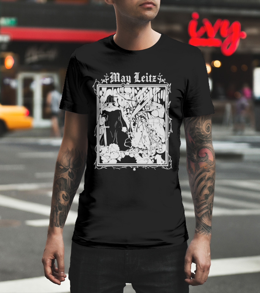 May Leitz Medieval Fantasy Sword T-Shirt