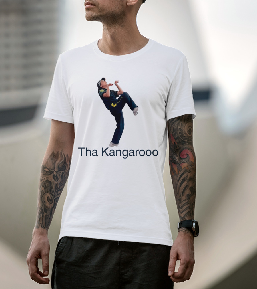 Tha Kangarooo Australian Breakdance Raygun T-Shirt