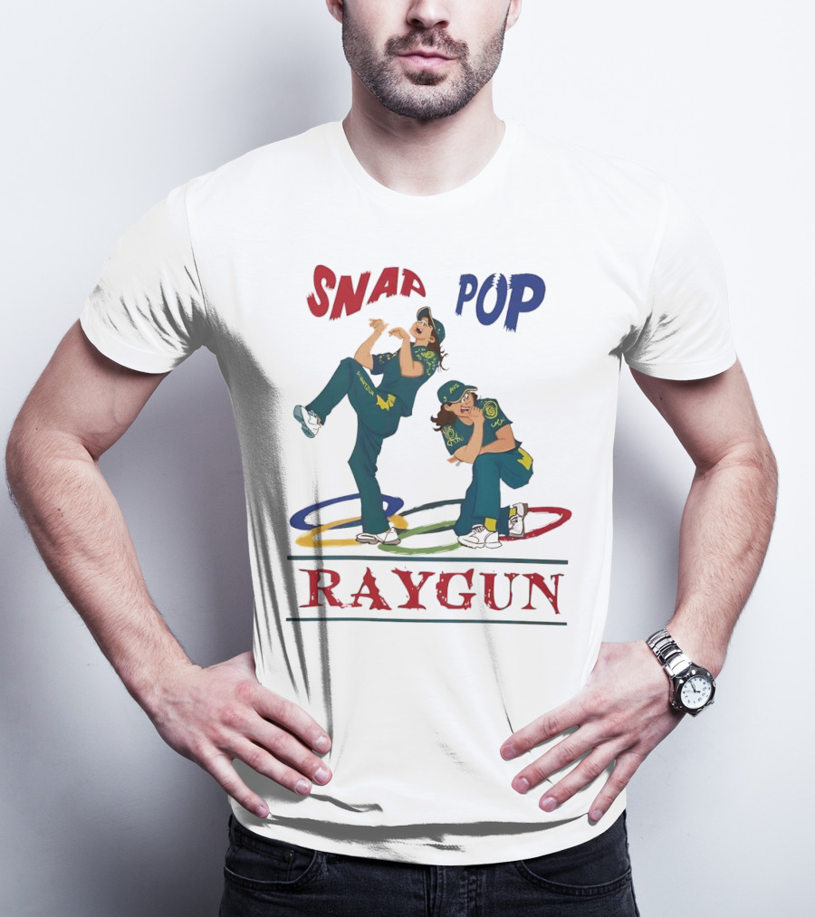 RAYGUN Snap Pop Breakdancer Olympic Paris T-Shirt