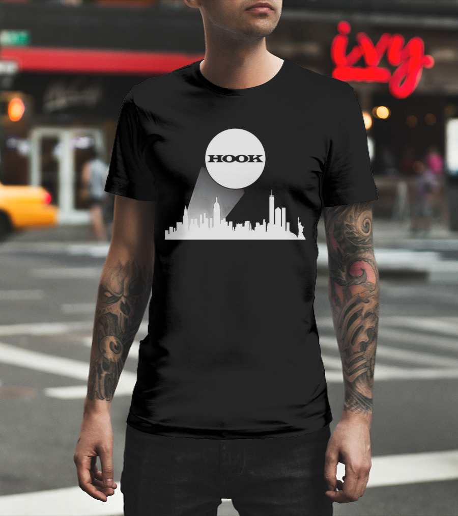 AEW Hook Signal Skyline New York City T-Shirt