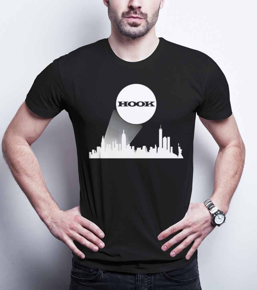 AEW Hook Signal Skyline New York City T-Shirt