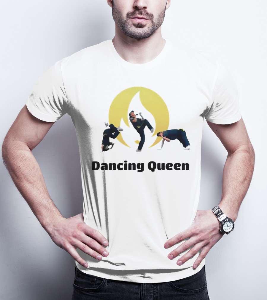 Australia Raygun Dancing Queen Breakdancing Moves T-Shirt