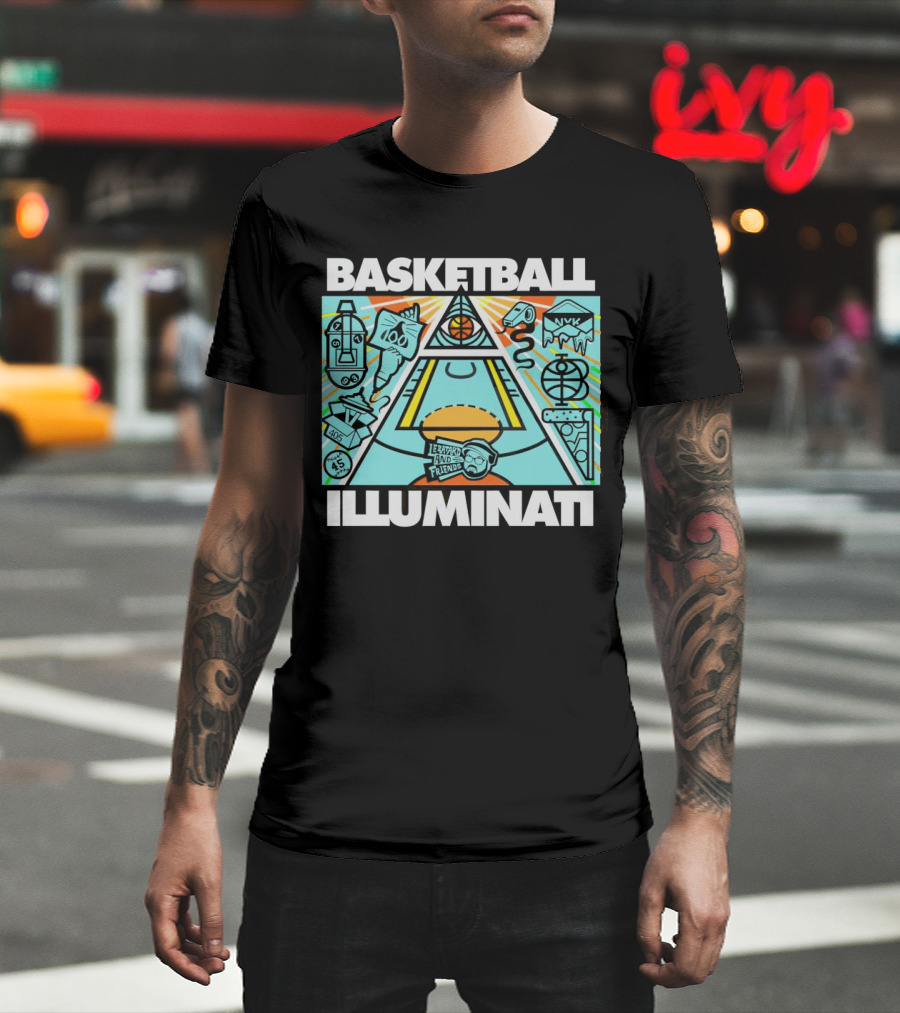 Basketball Illuminati LeBatard And Friends NVK 405 45 9 12 T-Shirt