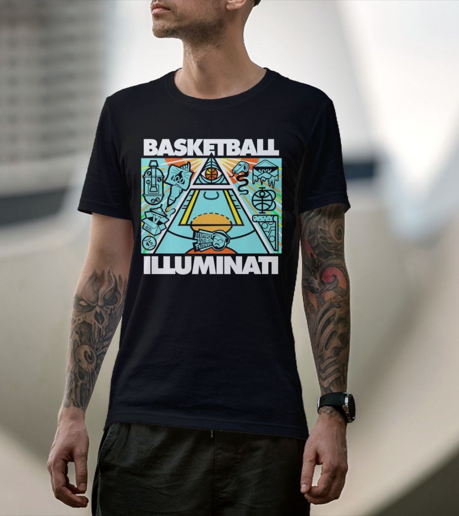 Basketball Illuminati LeBatard And Friends NVK 405 45 9 12 T-Shirt