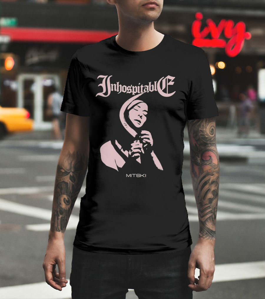 Inhospitable Mitski Gothic T-Shirt