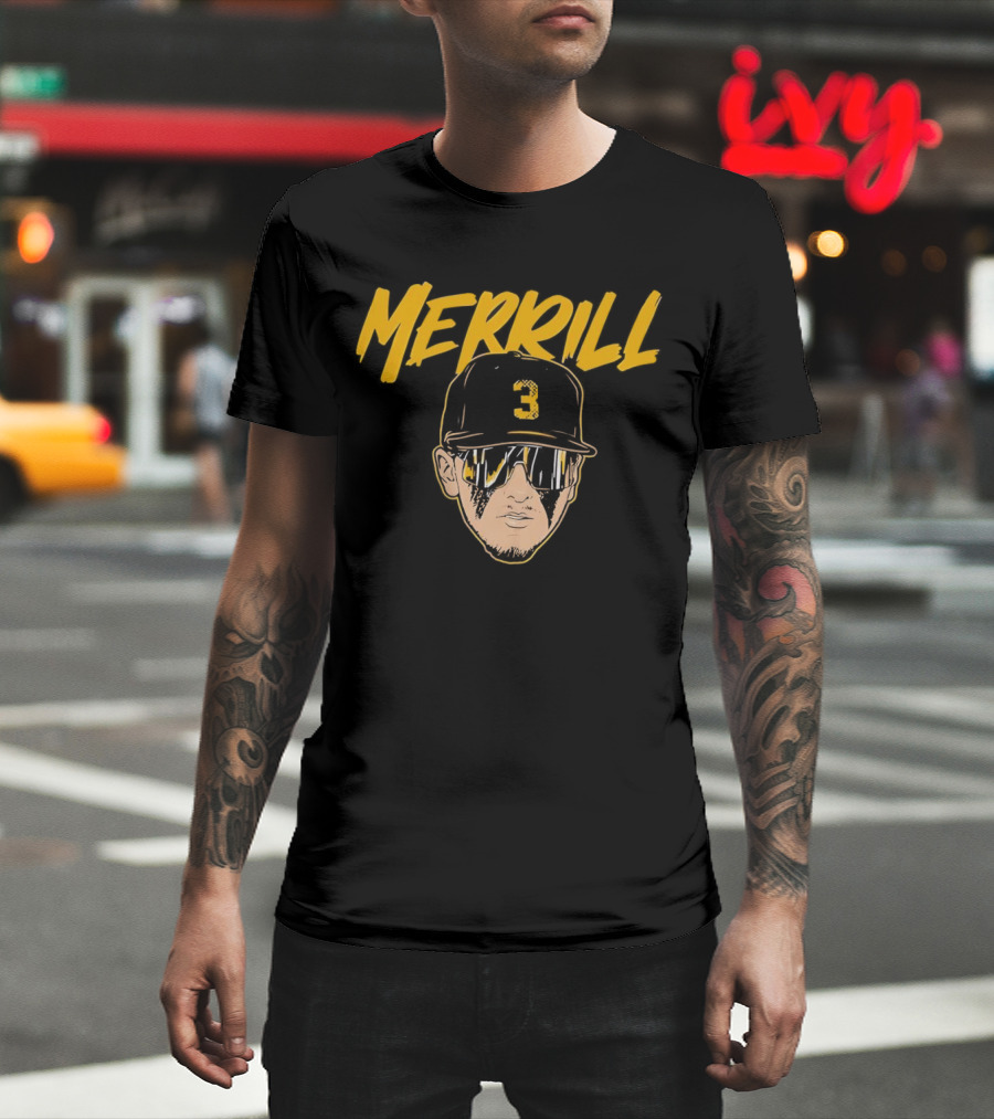 Merrill 3 San Diego Padres Swag Head T-Shirt