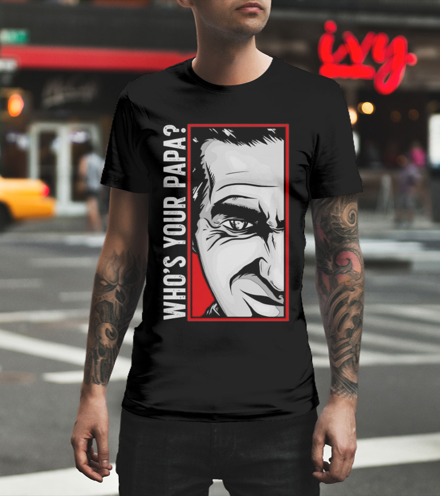 MLW Who's Your Papa Face Cesar Duran T-Shirt