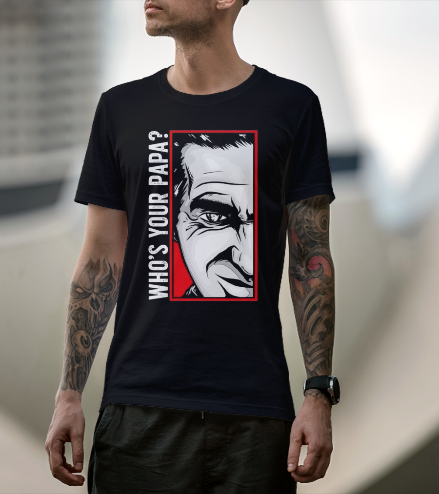 MLW Who's Your Papa Face Cesar Duran T-Shirt