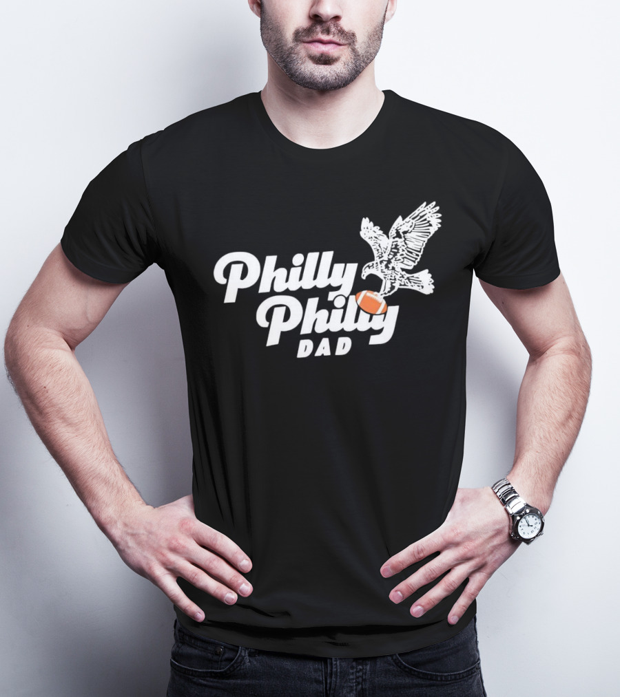 Philly Philly Dad Football Eagle Nick Foles T-Shirt