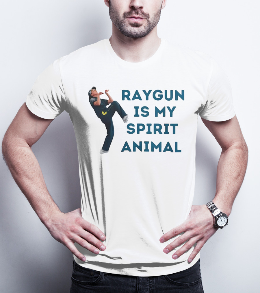 Raygun Is My Spirit Animal Breakdancing T-Shirt