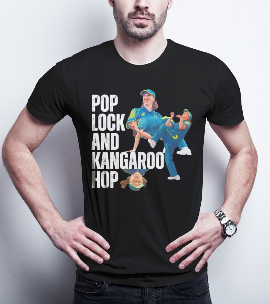 Pop Lock And Kangaroo Hop Raygun Rachael Olympics T-Shirt