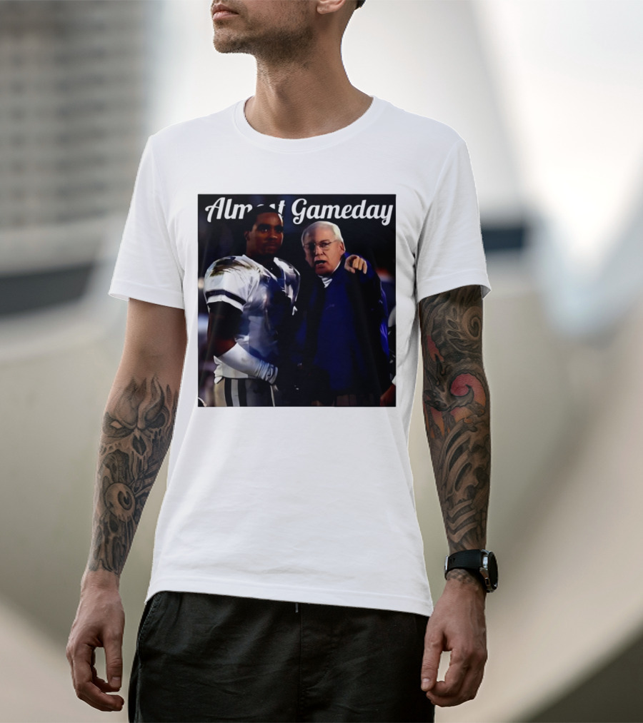 Almost Gameday Bill Snyder Coach K-State Wildcats Player Interaction T-Shirt