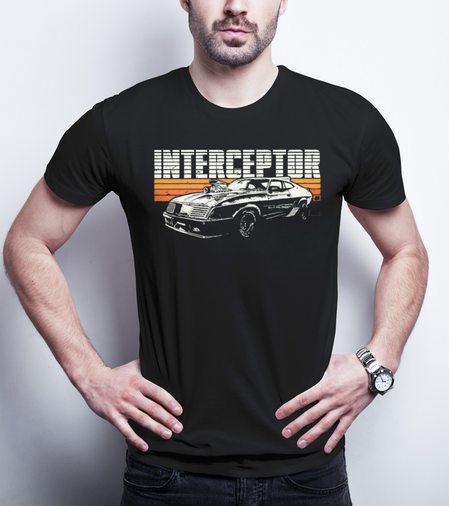 Interceptor Mad Max Vintage Car T-Shirt