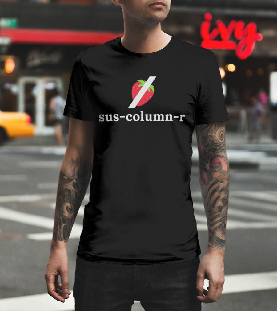 Sus-column-r Grok Not Strawberry Slash Berry T-Shirt