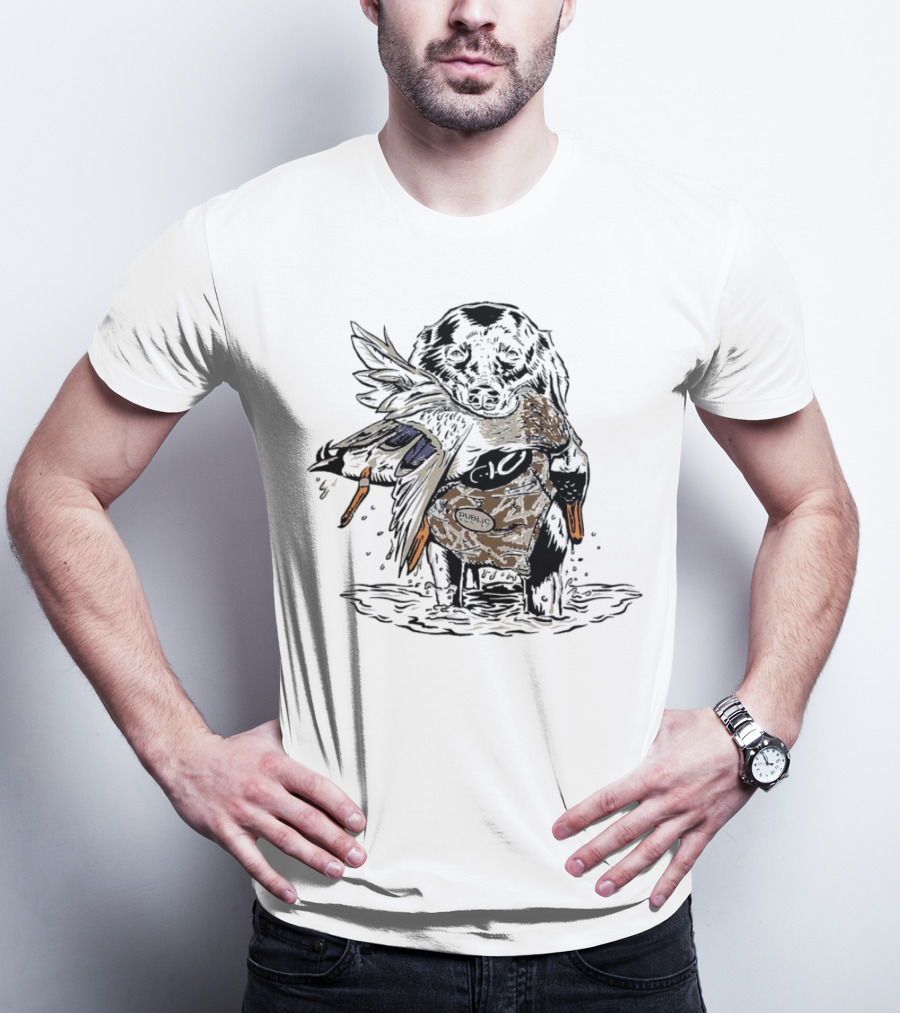 Ole’ Smoke Public Enemy Dog Hunting Duck T-Shirt