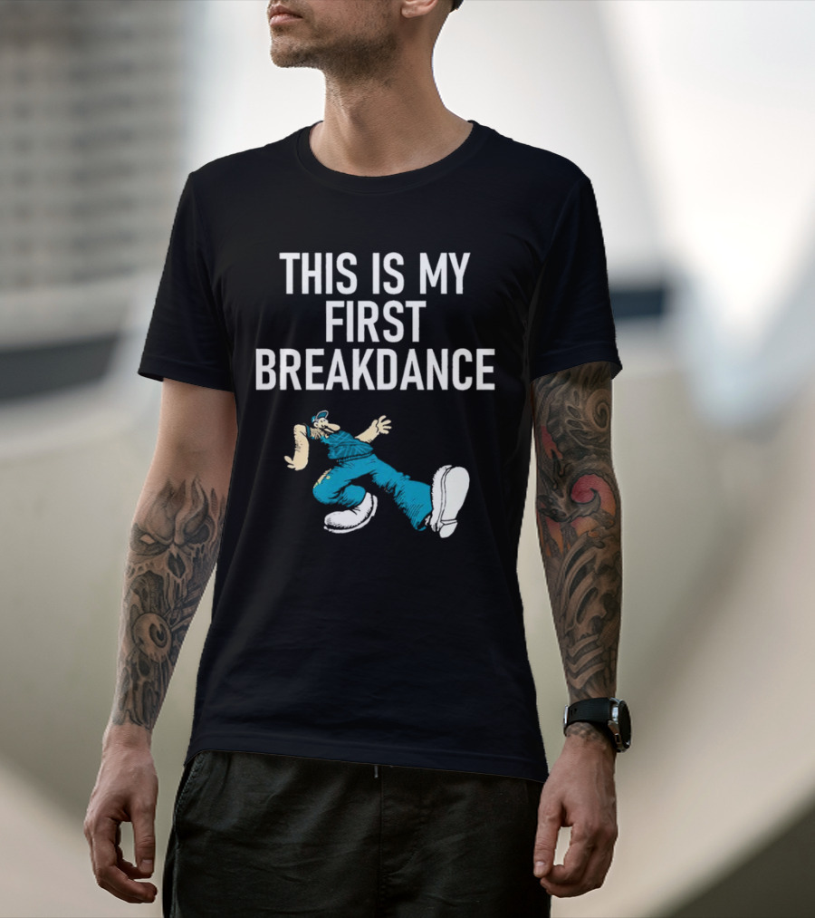 This Is My First Breakdance Keep On Truckin' Rachael Gunn T-Shirt