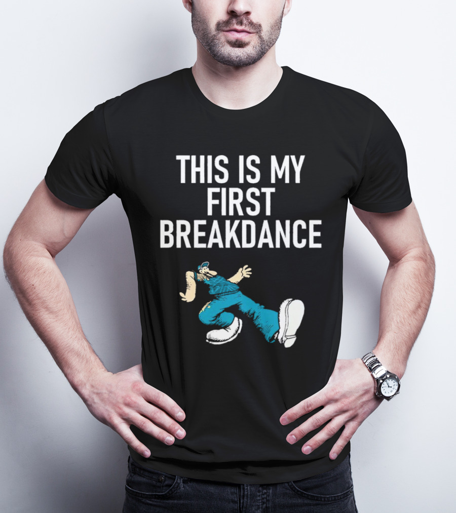 This Is My First Breakdance Keep On Truckin' Rachael Gunn T-Shirt