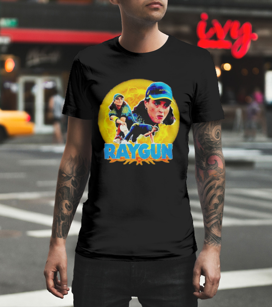 Raygun Rachael Gunn Australia Lightning Burst T-Shirt