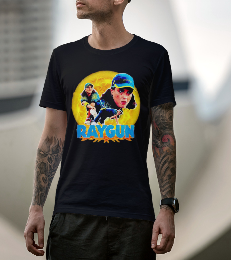 Raygun Rachael Gunn Australia Lightning Burst T-Shirt