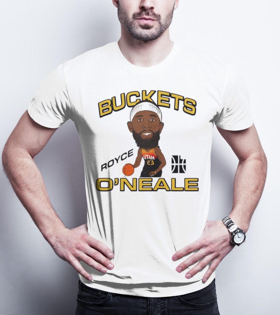 Buckets O'Neale Royce Utah T-Shirt