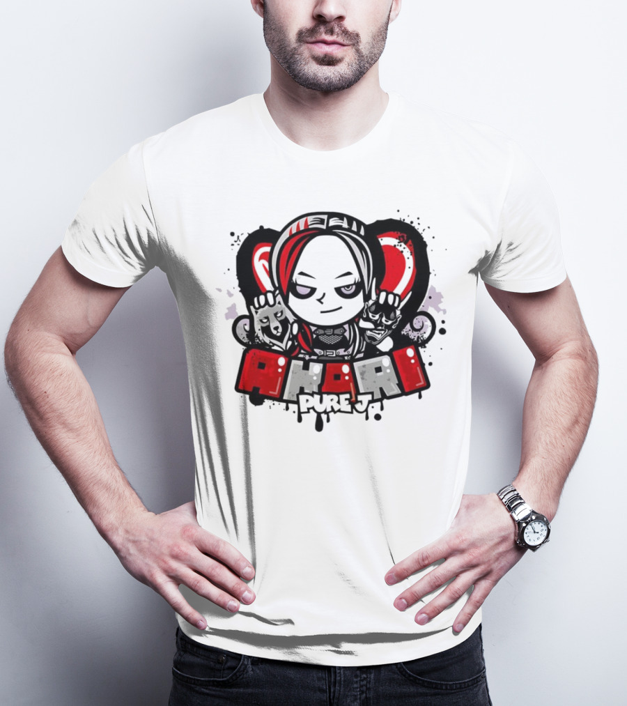 AKARI Pure J Graphic Character T-Shirt
