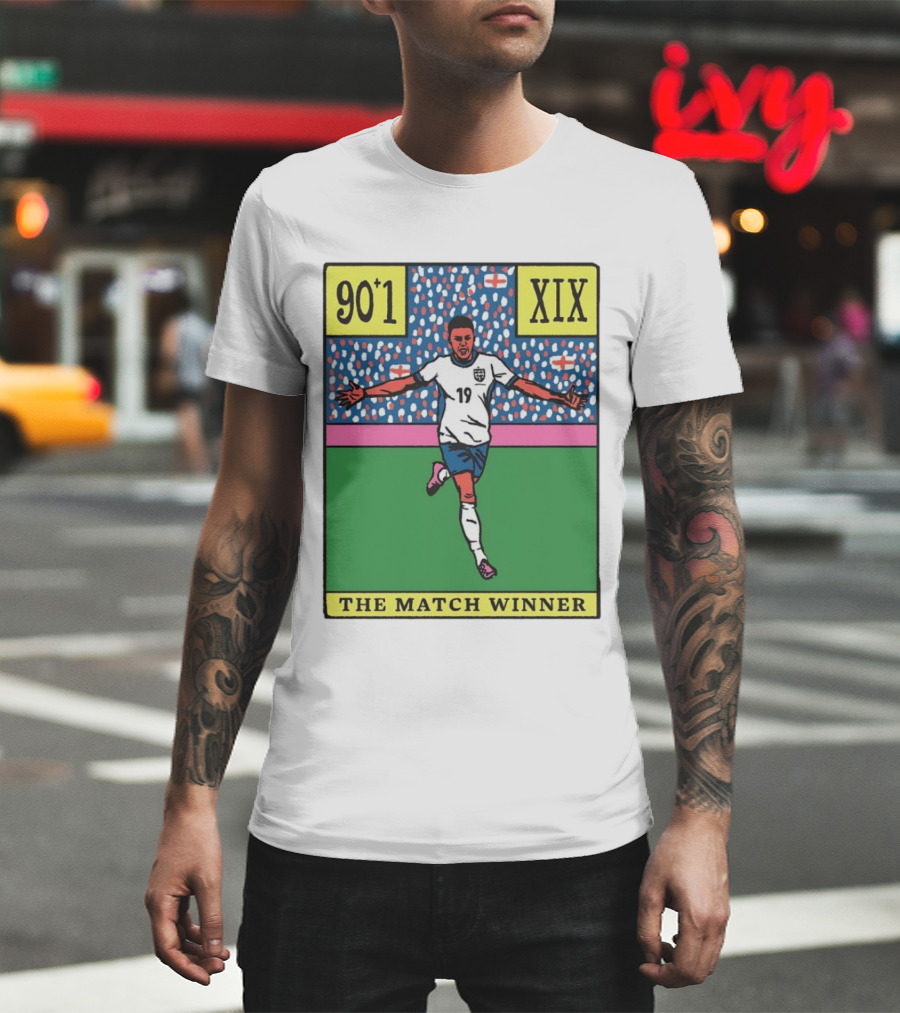 England Football Team Player 19 The Match Winner 90+1 XIX T-Shirt