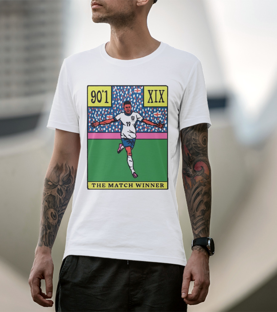 England Football Team Player 19 The Match Winner 90+1 XIX T-Shirt
