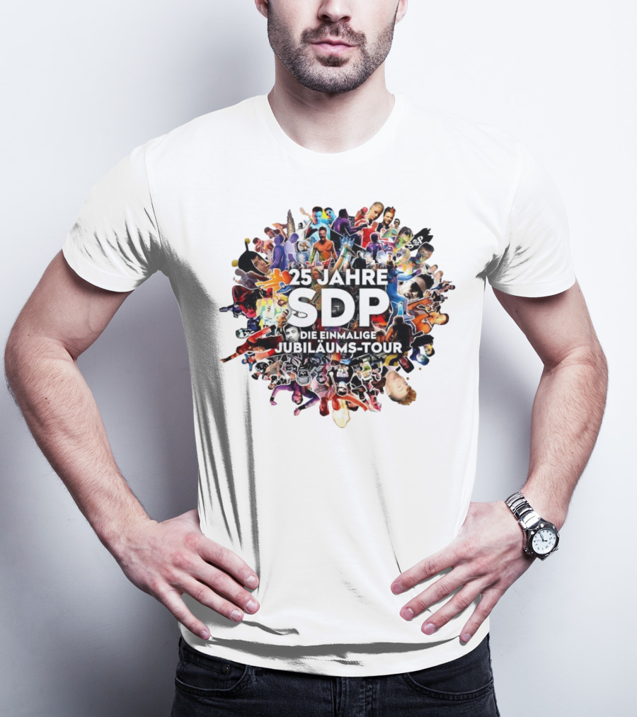 25 Jahre SDP Die Einmalige Jubiläums-Tour T-Shirt