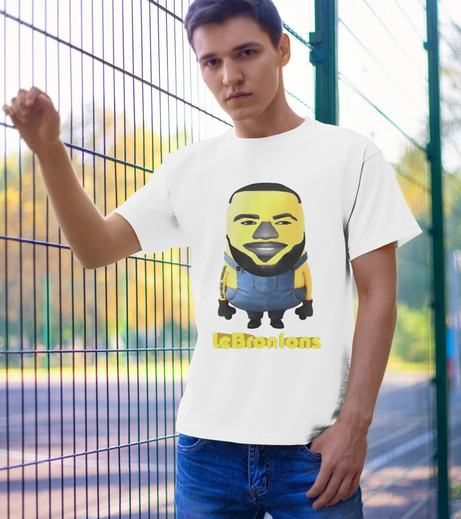 LeBronions Minion X LeBron James Meme T-Shirt