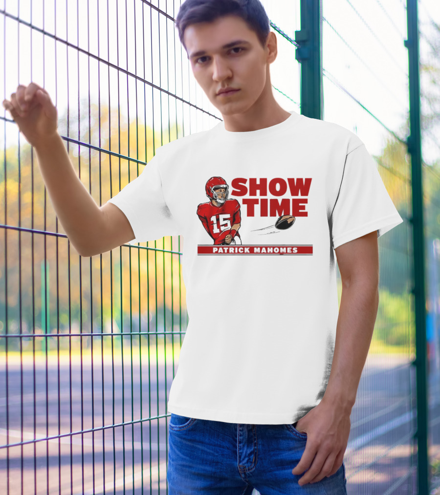 Patrick Mahomes Showtime Kansas City Chiefs Behind The Back T-Shirt