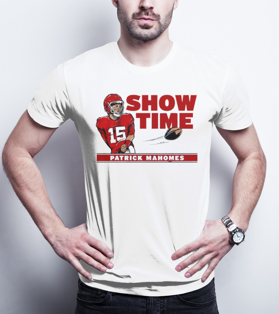 Patrick Mahomes Showtime Kansas City Chiefs Behind The Back T-Shirt