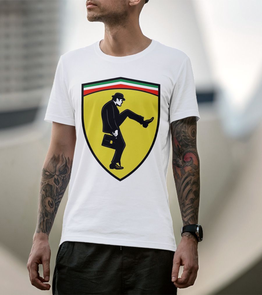Ministry Of Silly Walks Monty Python Ferrari T-Shirt