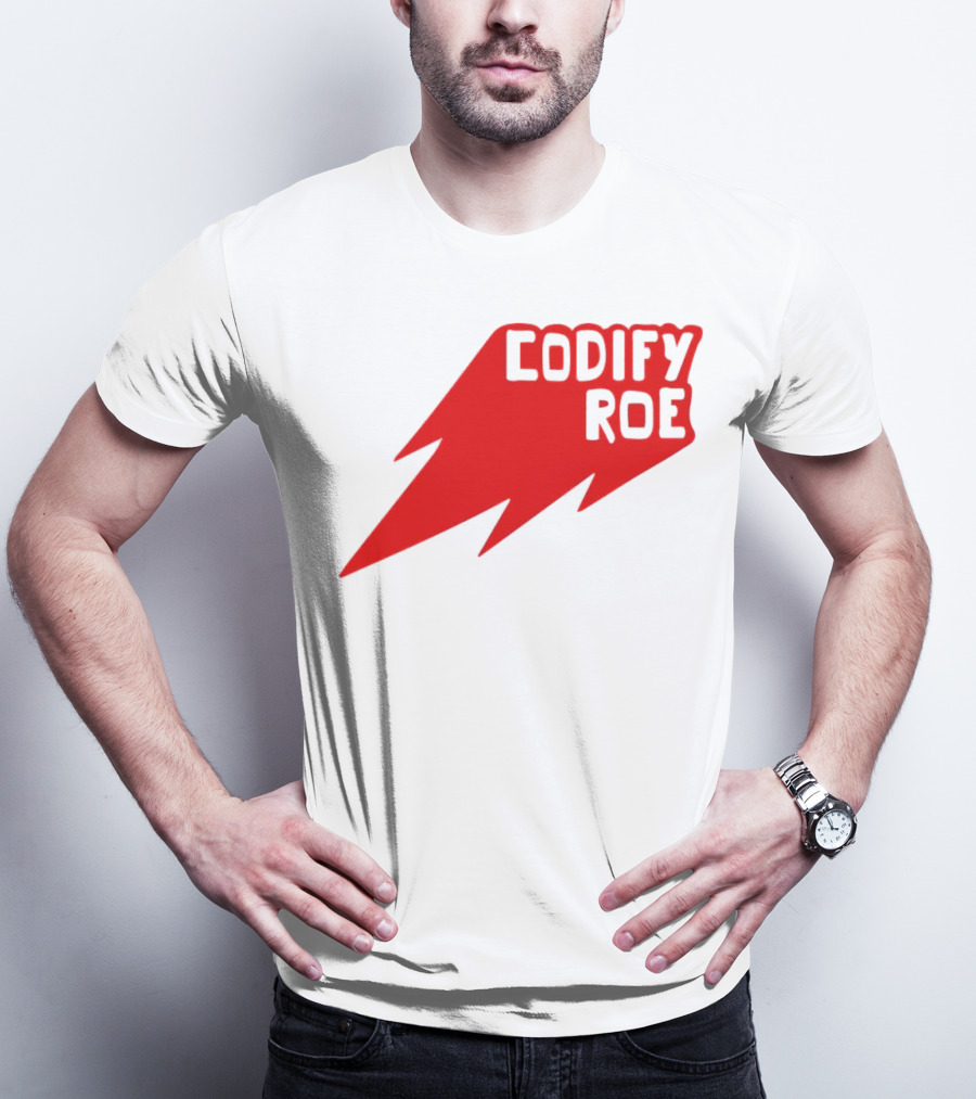 Codify Roe Red Lightning Bolt T-Shirt
