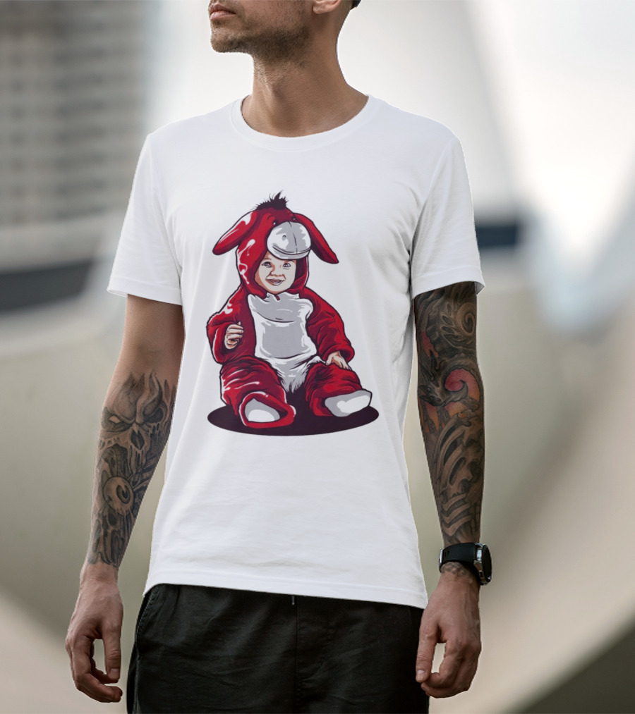 Baby Wear Horse Clothes In Red Costume T-Shirt