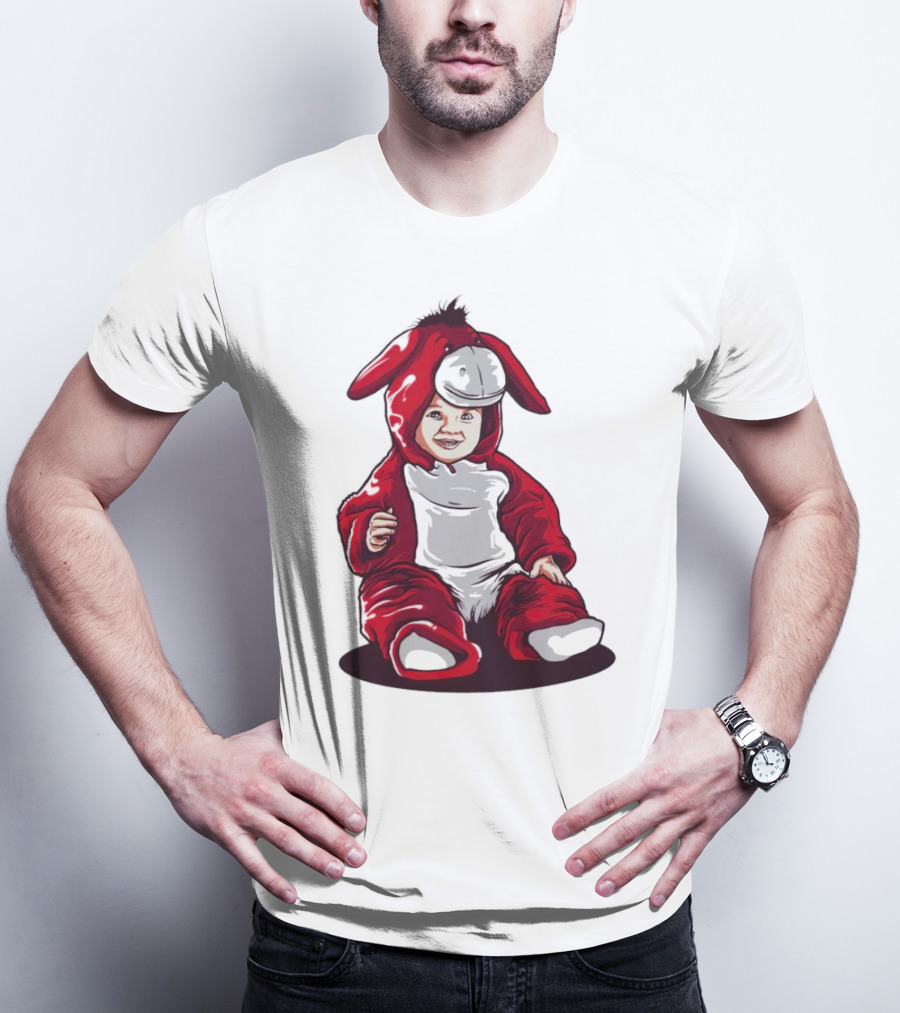 Baby Wear Horse Clothes In Red Costume T-Shirt