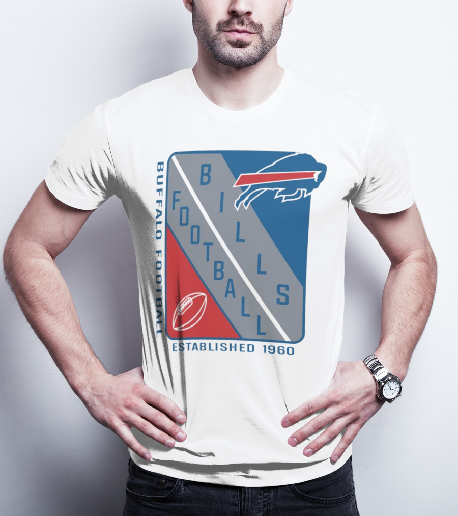 Buffalo Bills Football Established 1960 Shield T-Shirt