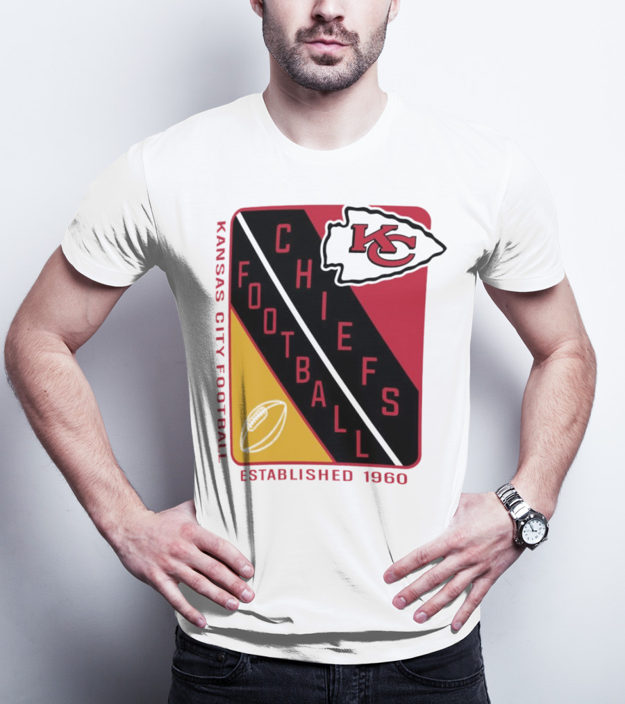 Kansas City Chiefs Football Established 1960 KC T-Shirt