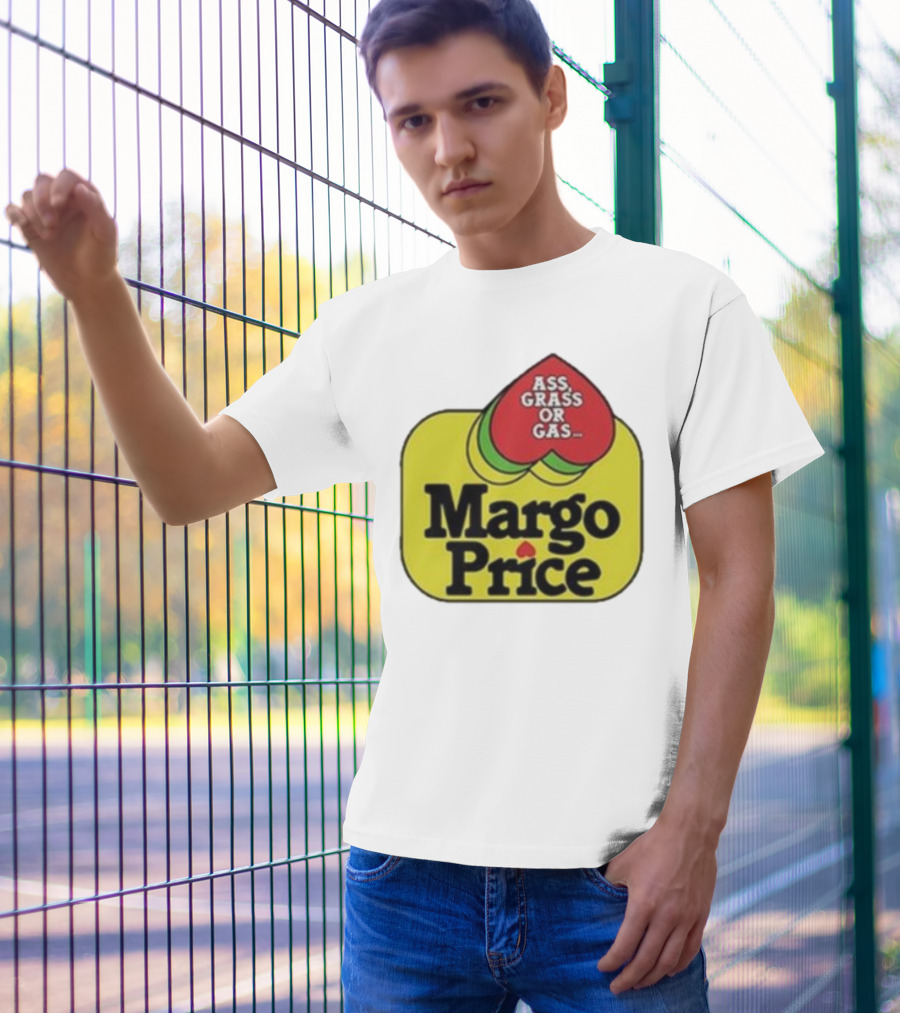 Margo Price Ass Grass Or Gas Playing Cards T-Shirt