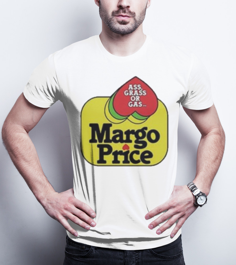 Margo Price Ass Grass Or Gas Playing Cards T-Shirt