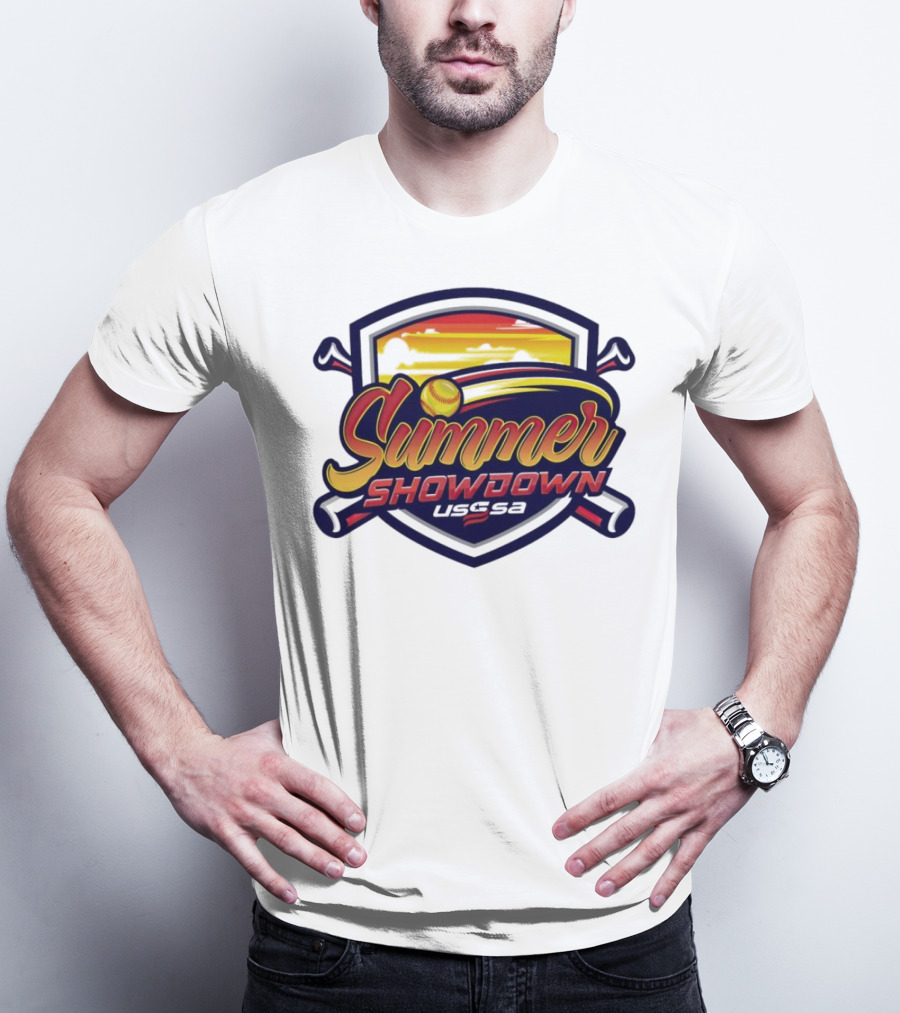 USSSA Summer Showdown Softball Sunset T-Shirt