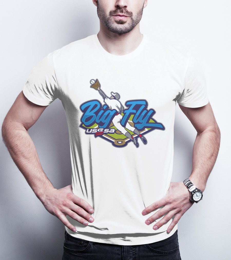 USSSA Mississippi Baseball Big Fly T-Shirt