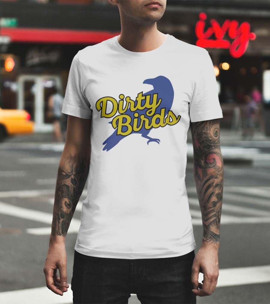 Dirty Birds Blue T-Shirt