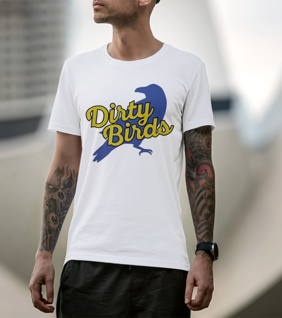 Dirty Birds Blue T-Shirt