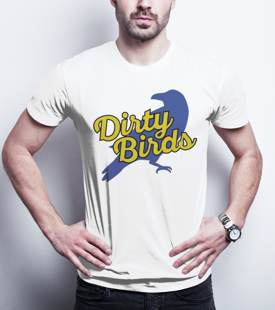 Dirty Birds Blue T-Shirt