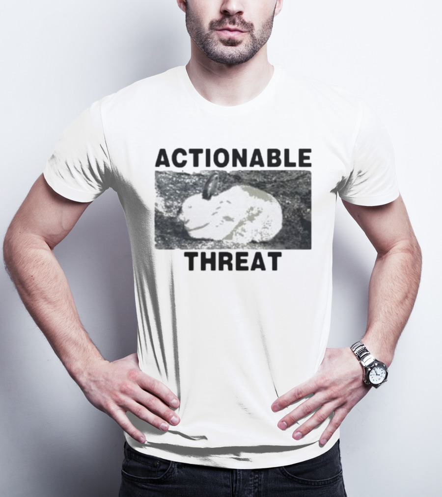 HitsujI Actionable Threat Lamb T-Shirt