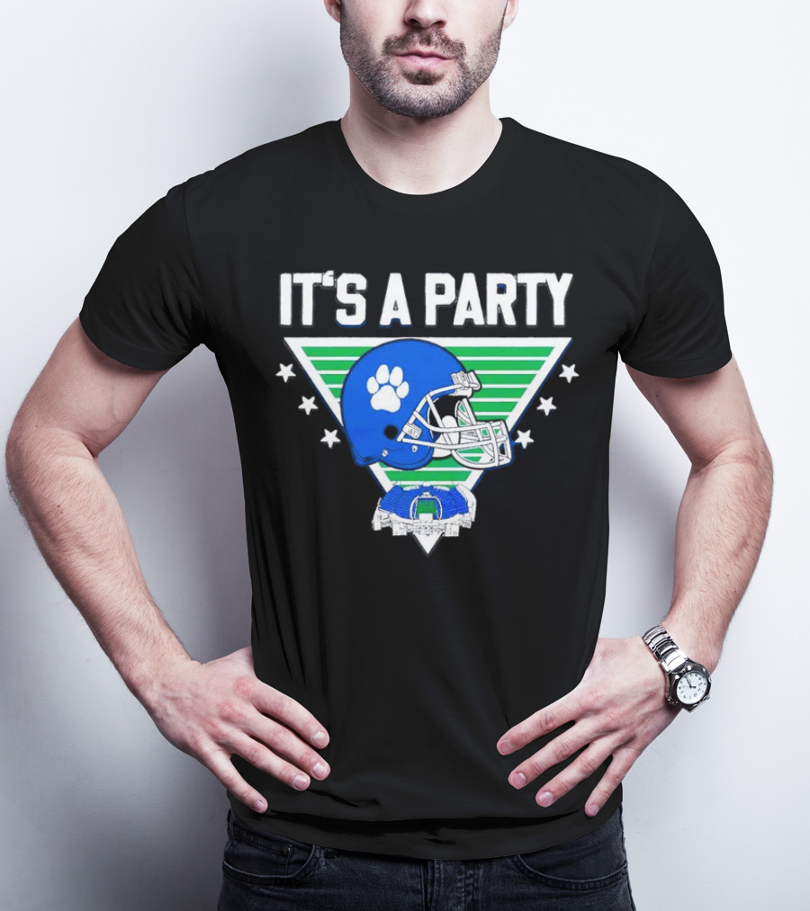 It's A Party Helmet Stadium Kentucky Wildcats T-Shirt